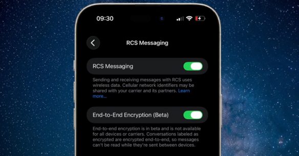 Chiffrement RCS iOS : Apple active l’E2EE
